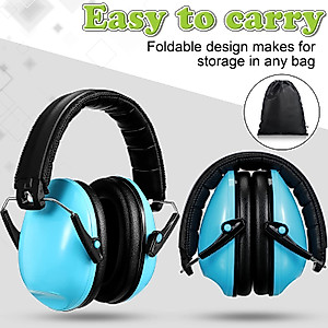 Xinnun 4 Pcs Kids Ear Protection Earmuffs Hearing Adjustable for Noise Reduction for Toddlers 27NRR Noise Cancelling Earmuffs for Kids Sleeping Studying