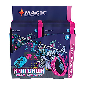 Magic: The Gathering Kamigawa: Neon Dynasty Collector Booster Box | 15 Count (Pack of 12), Total 180 Magic Cards