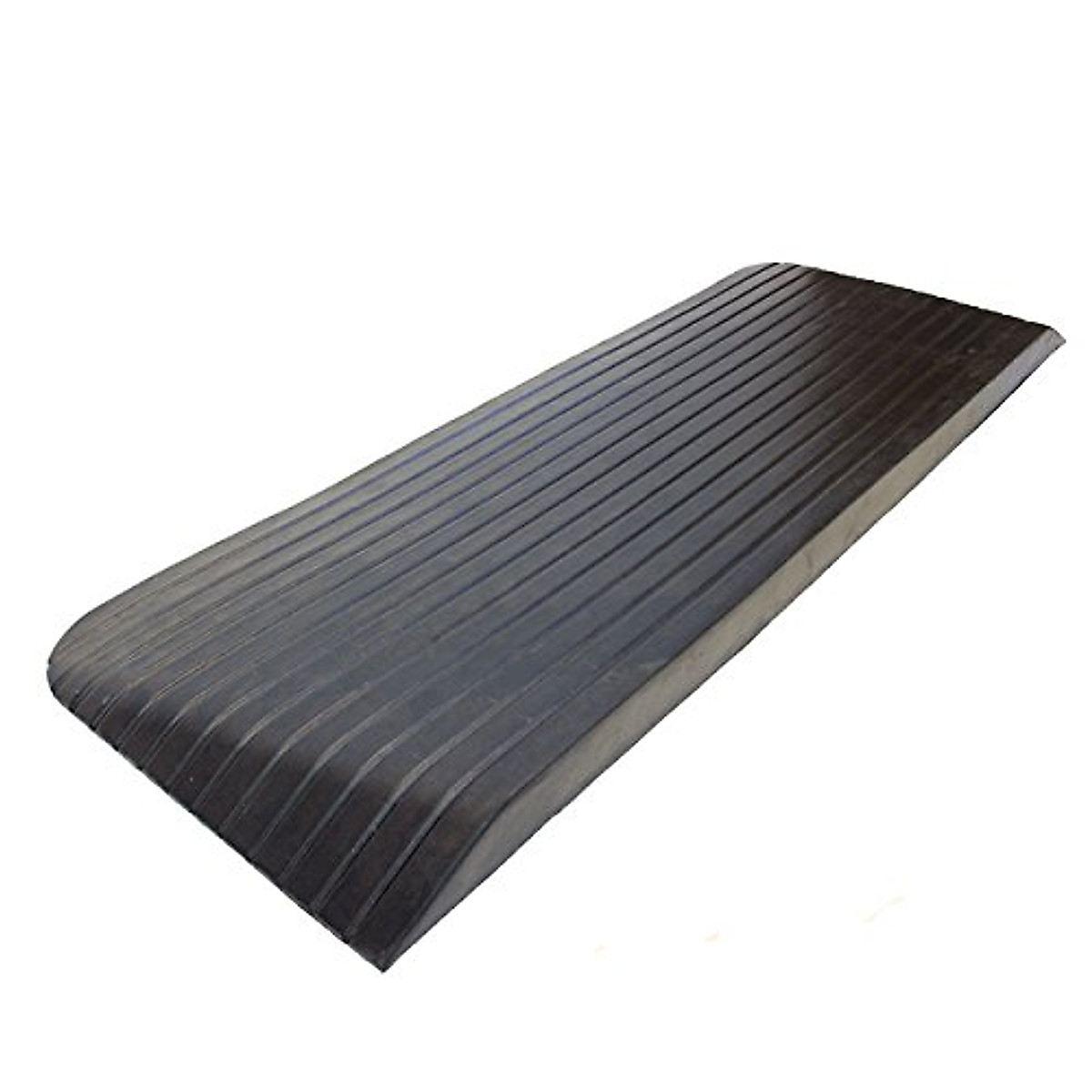 RK Safety RK-RTR03 2" Rise Solid Rubber Power Wheelchair Scooter Threshold Ramp (1 Pc)