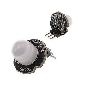 Oiyagai 2pcs SR602 Motion Sensor Detector Module Pyroelectric Infrared Sensory Switch