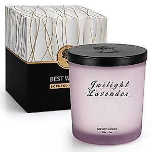 2 Pack Lavender Candles | Candles For Home Scented | 11.3 oz 100% Natural Soy Wax|70 Hours Burning Times | Aromatherapy Candles Gifts For Women Birthday Mom Best Friends | House Warming Gifts New Home