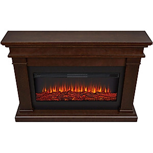Beau 59" Landscape Electric Fireplace in Gray by Real Flame