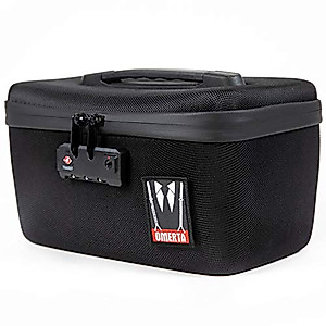 DIME BAGS Omerta Soldier Lock Box | Hard Case With Combination Lock (10 Inch)