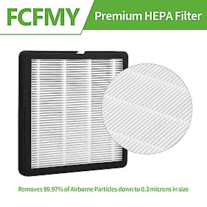 FCFMY 4 Packs True HEPA Replacement Filters Compatible with Westinghouse 1701 1702 1903 Purifier