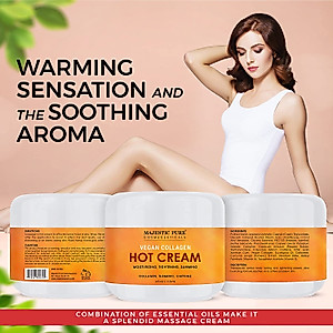 Majestic Pure, Moisturizing Cream (4 Oz, Hot Cream)