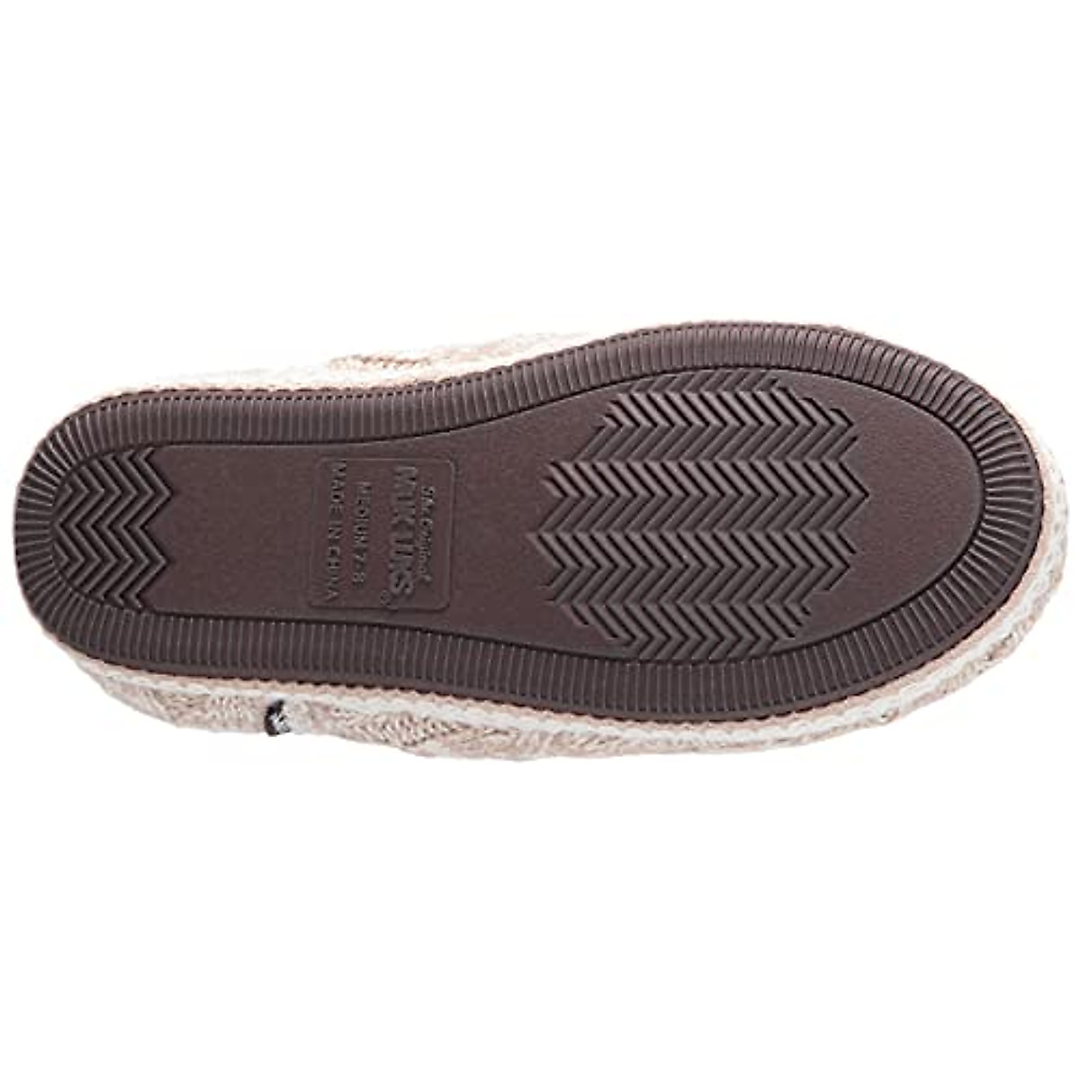 MUK LUKS Women's Leigh Slipper, Fairy Dust/Ivor, Medium