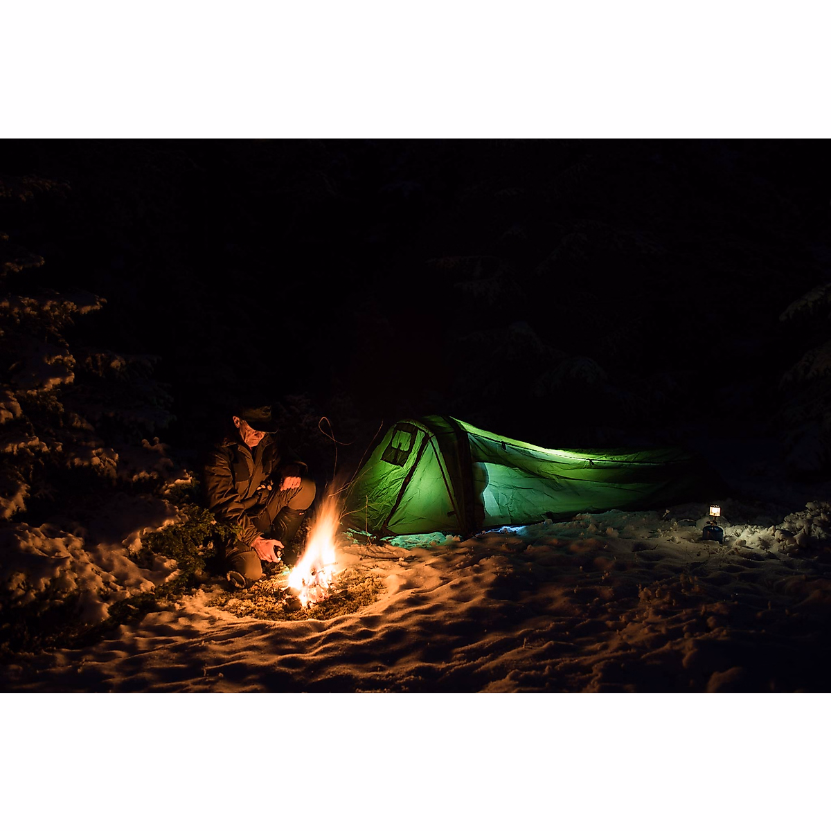 Crua Hybrid 1 Person Tent or Hammock - Your Ultimate Temperature Regulating Adventure Gear for Backpacking or Hiking! (1 Person Hybrid)