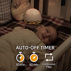 Numa Baby Sleep Soother and Sound Machine with Night Light Projector (Remote Included)