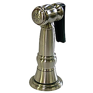 Kingston Brass Gourmetier KBSPR38 Kitchen Faucet Sprayer with Hose, Brushed Nickel