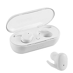 CZQIKEDA Wireless Ear Clip Bone Conduction Headphones,Ear-Clip Bone Conduction Headphones Bluetooth 5.0,IPX5 Waterproof Mini Sport Running Earring Earphone