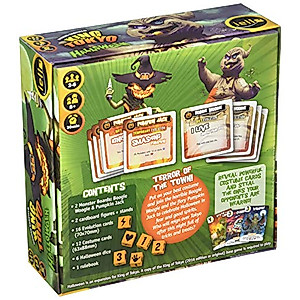 IELLO: King of Tokyo Halloween, Expansion, Strategy Board Game, Requires Core King of Tokyo, 30 Minute Play Time, 2 to 6 Players, for Ages 8 and Up