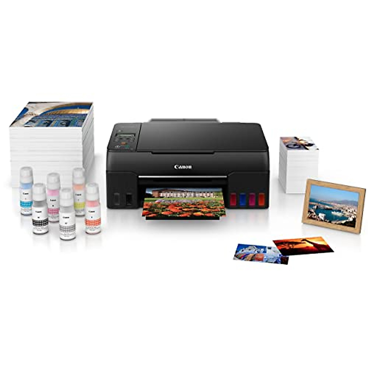 Canon PIXMA G620 Wireless MegaTank Photo All-in-One Printer [Print, Copy, Scan], Black