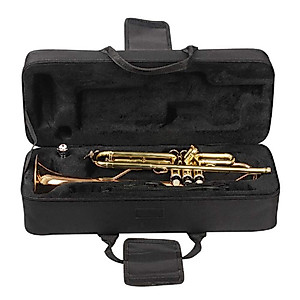 Sky Trumpet Lightweight Case Side Pocket/Strap Black Color