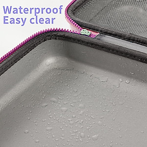 COO&KOO Unicorn Lunch Bag Lunch Box Set, Insulated Lunch Bag with 3 Compartment Bento Box Ice Pack Water Bottle Silicon Cap Spoon Salad Container for Lunch Kid's School Supplies Ideal for Age 7-15