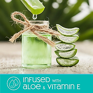 Nice 'N Clean Adult Flushable Wipes (3 x 60 Count) | Personal Cleansing Wipes Made from Plant-Based Fibers | Infused with Aloe & Vitamin E