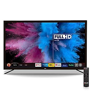 Pyle 32 inch HD LED Smart TV, Supports Up to 1366×768 Resolution, Built in WebOS 5 Operating System