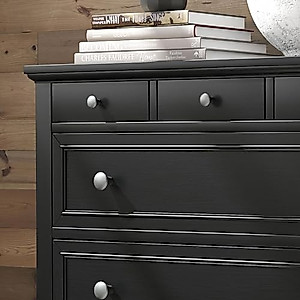 homestyles Black Bedford Four-Drawer Chest