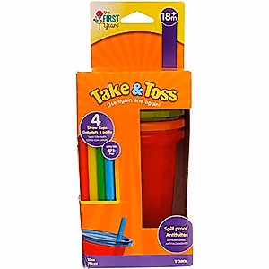 First Years Y1157V Take & Toss Straw Sippers
