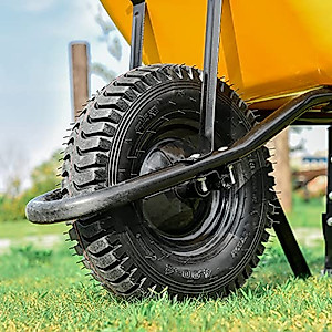 RUTU 4.80/4.00-8" Premium Replacement Tire Inner Tubes, 4.80/4.00-8 tube with TR87 angled valve for Mini Bikes, Go Kart, Lawn Mowers, Hand Truck, Wheelbarrow for 4.80 4.00-8/480/400-8 Tires (2-Pack)