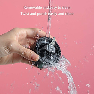 Mini juicer Food Grade PC Safe Material Mini Juice Cup USB Charging Blender Electric Cooking Machine with Accompanying Cup Suitable for Home Outdoor Sports Travel Office 280ml2 (Pink),K ZJ666