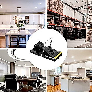 E-PRONSE Mouse Trap, 2PCS Extra Large Mouse Traps Indoor Mouse Traps for House Mice Trap Rat Traps, Mouse Traps for House Indoor Snap Traps That Work