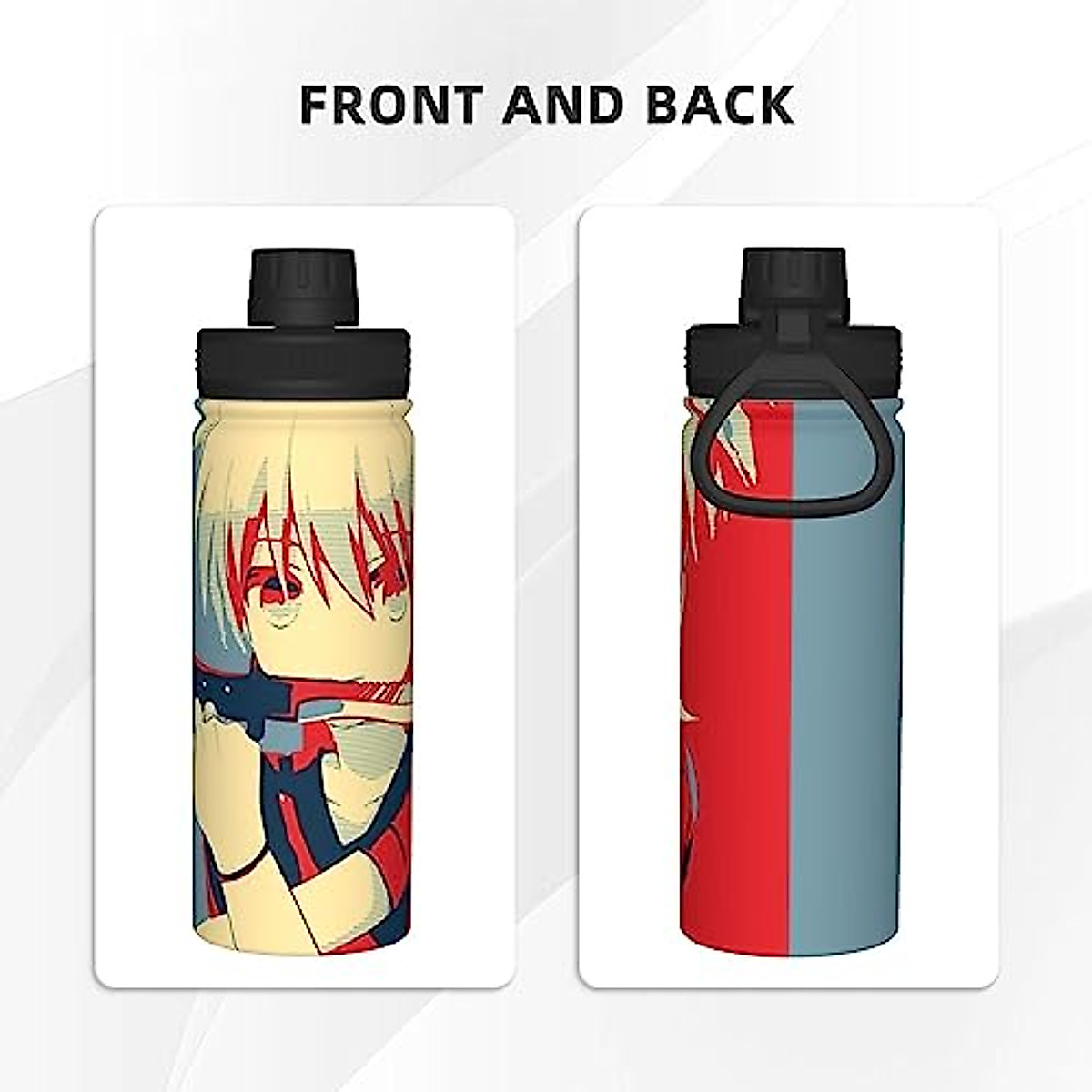 LOUNDY Nagisa Shiota-Assassination Classroom 18 oz Tumblers Stainless Steel Vacuum Insulated Coffee Mug Water Bottle Drinking Cup
