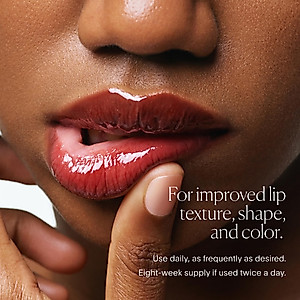 U Beauty The PLASMA Tinted Lip Compound Anti-Wrinkle & Anti-Aging Treatment - Shimmery Plumping Lip Gloss with Hyaluronic Acid, Shea Butter, Salicylic Acid & Peptides to Deeply Hydrate,Cassis - 15 mL