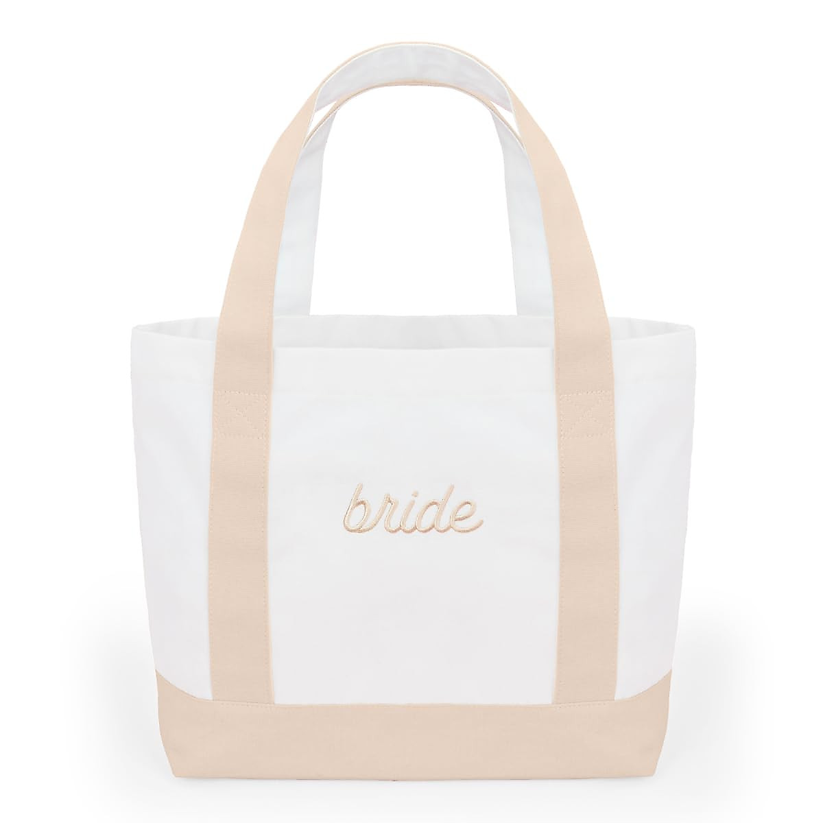 xo, Fetti Neutral Bride Tote Bag | Beige Bachelorette Party Decorations, Cute Bride To Be Accessory, Bridesmaid Gift, Bridal Shower Supplies, Engagement Party Favor, Classy Bridal Purse