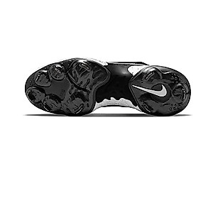 Nike Alpha Huarache Elite 3 Low CK0746-010 Black-White Men's Metal Baseball Cleat 7 US