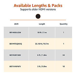 Amazon Basics HDMI to DVI Adapter Cable, Black, 10 Feet, 1-Pack