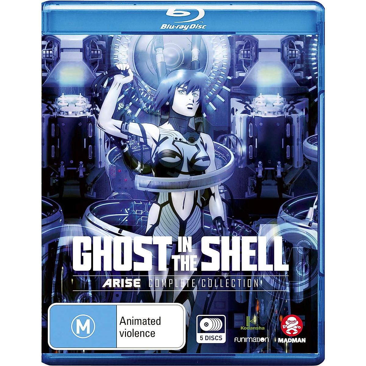 Ghost in the Shell Arise (Complete Collection) - 5-Disc Set [ NON-USA FORMAT, Blu-Ray, Reg.B Import - Australia ]