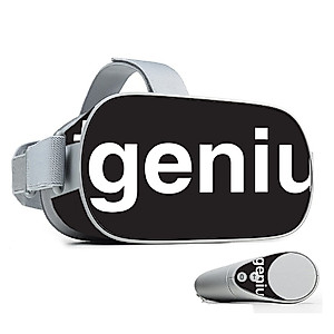 MightySkins Skin Compatible with Oculus Go Mobile VR - Genius | Protective, Durable, and Unique Vinyl Decal wrap Cover | Easy to Apply, Remove, and Change Styles | Made in The USA