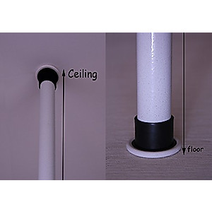 Flesser Garment Clothes Rack Free Combination Clothes Organizer Storage Shelf Closet Solution for Basement,Apartment, Bedroom,NO Drilling Request