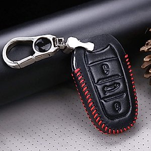 for Car Key Shell,for Car Key Case Covers,for Peugeot 208 308 508 for Citroen C4 Picasso DS3 DS4 DS5 DS6 BlackRed