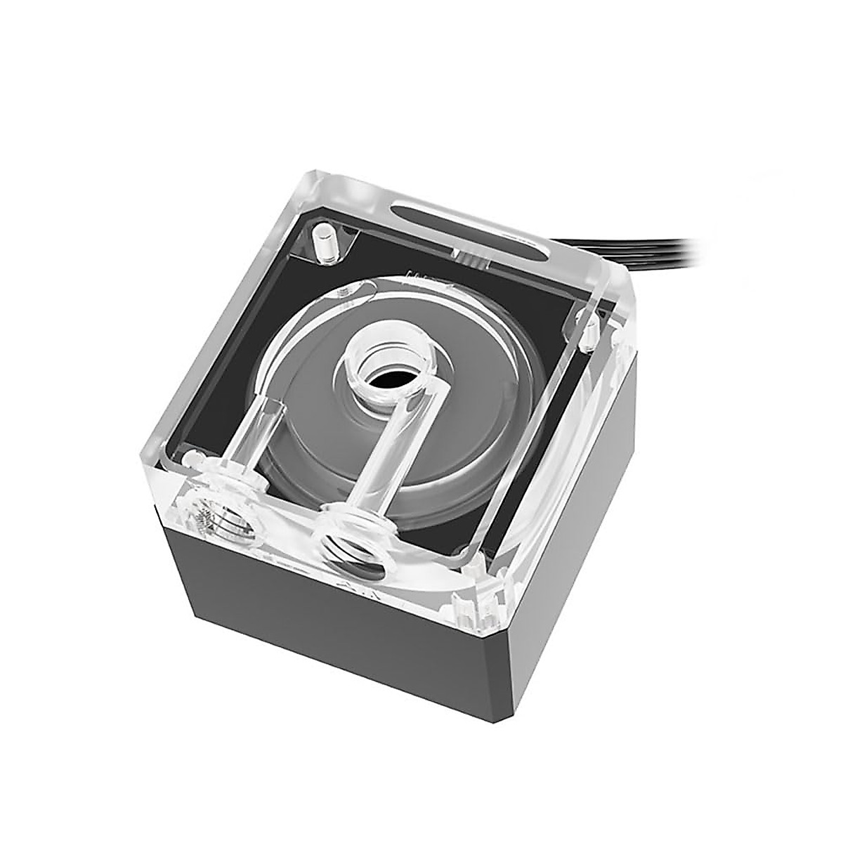 CPU Water Cooler Pump,Pump for PC Water Cooling Systems-Support PWM -800L/H-G1/4 Threaded Hole