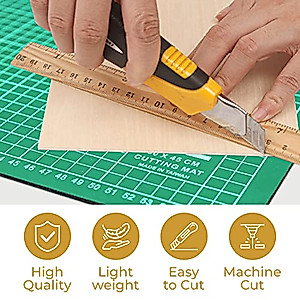(12-Pack) 12”x8”x1/8” Basswood Sheets for Crafts - Perfect for Architectural Models Drawing Painting Wood Engraving Wood Burning Laser Scroll Sawing