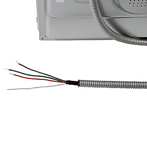 COSMO C51EIX 24 in. Lumin Collection 2.5 cu. ft. Electric Wall Oven, 8 Functions & Turbo True European Convection in Stainless Steel