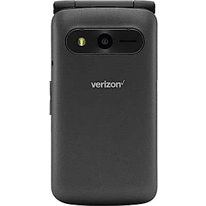 PostPaid Verizon Wireless Flip Phone KAZUNA eTALK - 4G LTE Model F119 can be Activated on Any Verizon or It's MVNO Plan, Gray