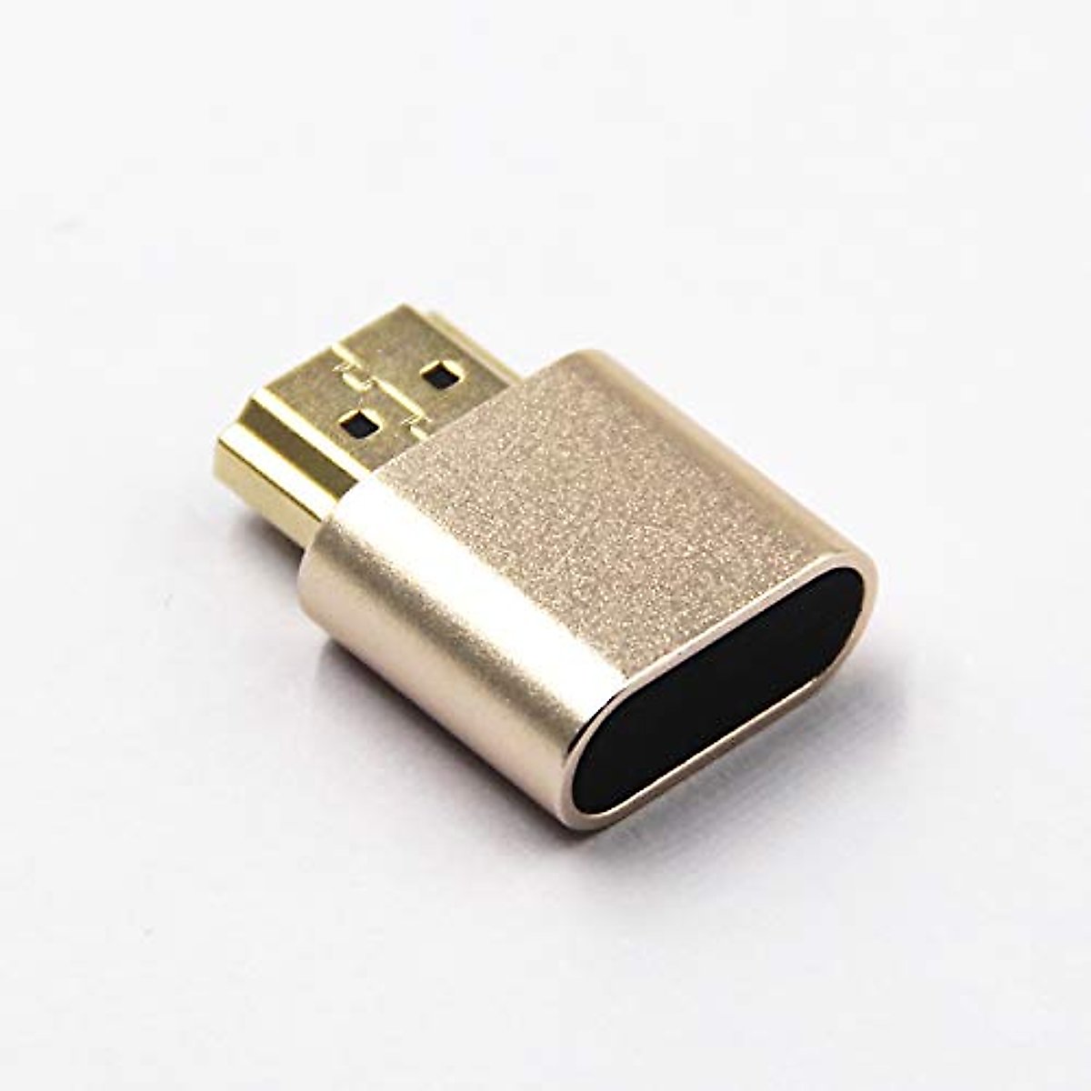 HDMI DDC EDID Dummy Plug,[3840x2160@60Hz New Generation] VGA Virtual Display Adapter Headless Ghost Display Emulator Lock Plate for Ethereum ETH ZEC BTC Mining