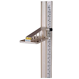 Health O Meter PORTROD Height Rod, Wall Mount, Model Range 24" - 83" x 1/16" Increment, Kit Included for Mounting on Wall