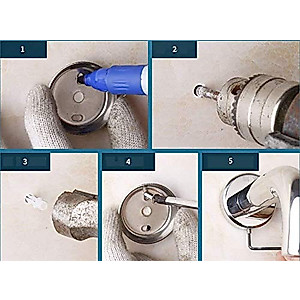 OMOONS Towel Rail Bathroom Towel Rail Gold Plated Bath Stand