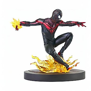 Diamond Select Toys Marvel Gallery: Miles Morales (PlayStation 5 Version) PVC Statue, Multicolor