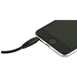 GE 3.5mm Auxiliary Audio Cable 6ft, Black, 33572