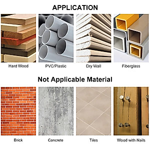 HLOFIZI 4-1/4" Carbide Tipped Hole Saw for 4 Inch Recessed Lights and Dryer Vent, 4.25 Inch Hole Saws Cutting Hardwood, Drywall, Plaster, Ceiling Sheetrock, Fiberglass, 5X Faster, Green