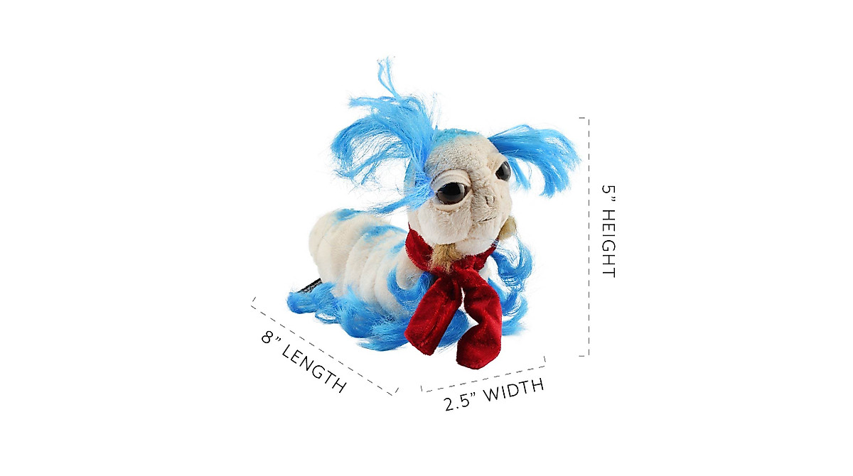 Labyrinth Toy Worm Plush - Cute Jim Henson The Labyrinth Gift
