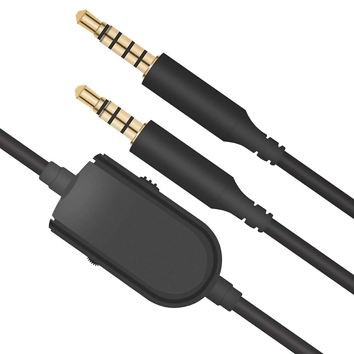 Muigiwimeiso A40 Cord Talkback Chat Inline Mute Cable Compatible with Astro A40 A10 Gaming Headsets Replacemnt Cord, Compatible with Xbox One PS4 Smartphone Headphone Audio Extension Cable