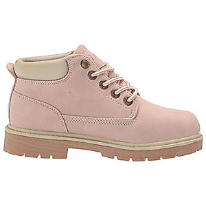 Lugz Women's Drifter LX Classic Memory Foam Chukka Fashion Boot, Soft Pink/Cream/Gum, 7