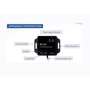 Bluetooth Adapter for mppt soalr Charger Controller NS24L30 NS24L40 and ESF48L60 …
