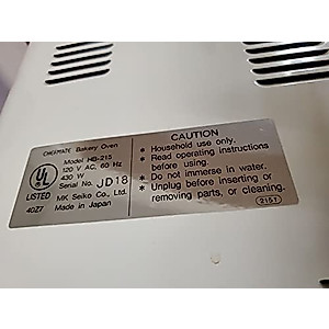 Pan Seal Kit for Chefmate Bakery Oven Bread Maker Models HB215 HB-215K only