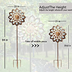WEHLUCK Wind Spinner Wind Spinners for Yard and Garden